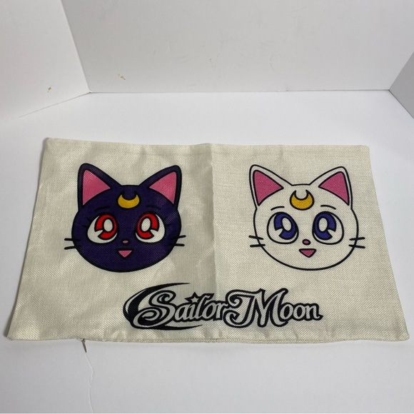 Accents | Sailor Moon Luna And Artemis Throw Pillow Couch Pillow Home ...